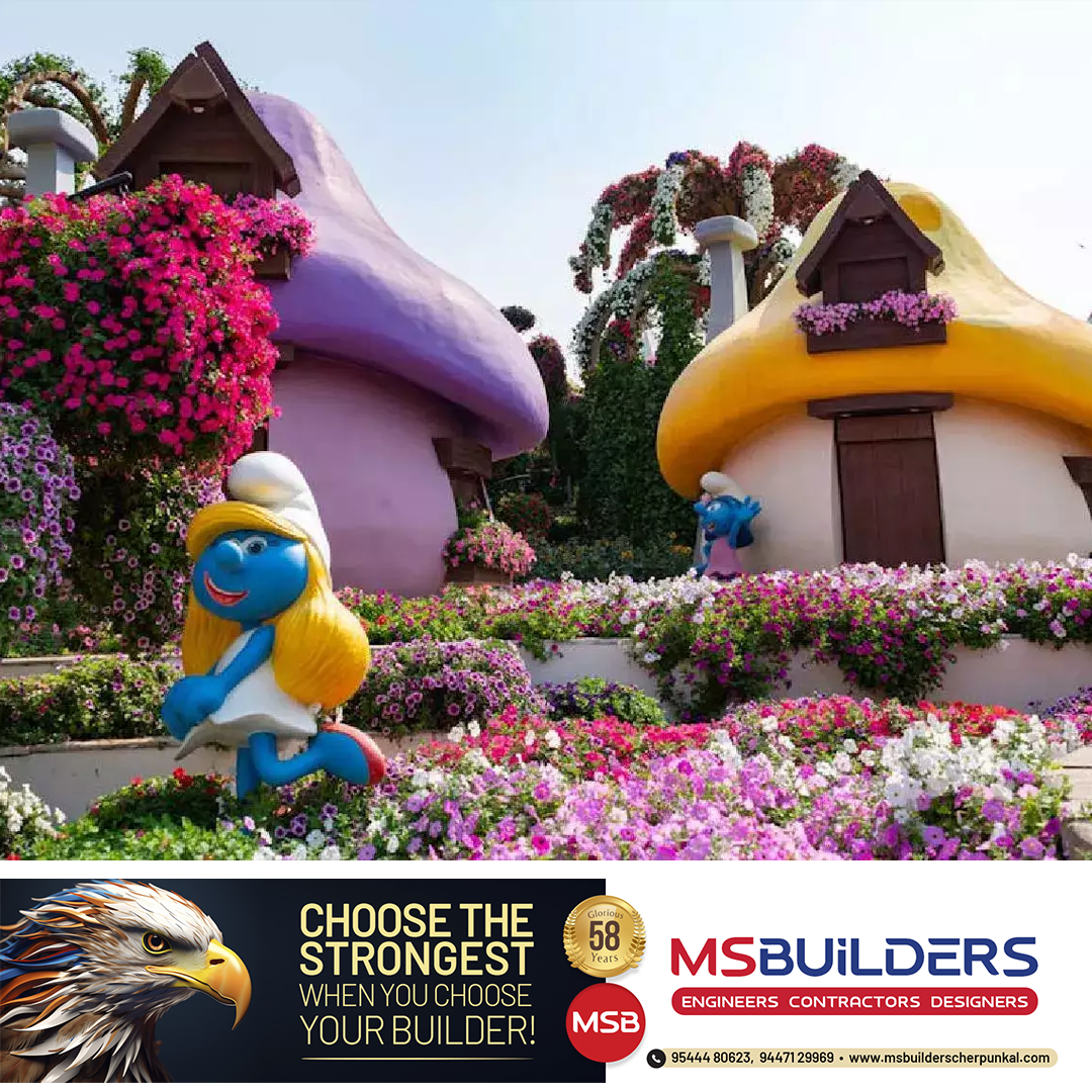 പുഷ്പങ്ങളുടെ വിസ്മയലോകമായ ദുബായ് മിറാക്കിൾ ഗാർഡൻ വീണ്ടും സന്ദര്‍ശകര് ...