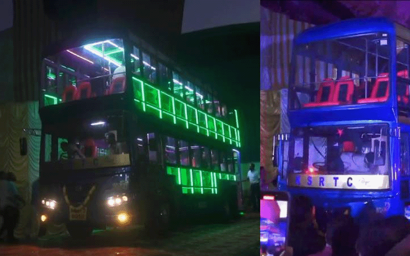 മൂന്നാറിലേക്കുള്ള KSRTC ഡബിൾ ഡക്കർ ബസ് മന്ത്രി കെ.ബി ഗണേഷ്കുമാർ ഉദ്ഘാടനം ചെയ്തു - PALA VISION